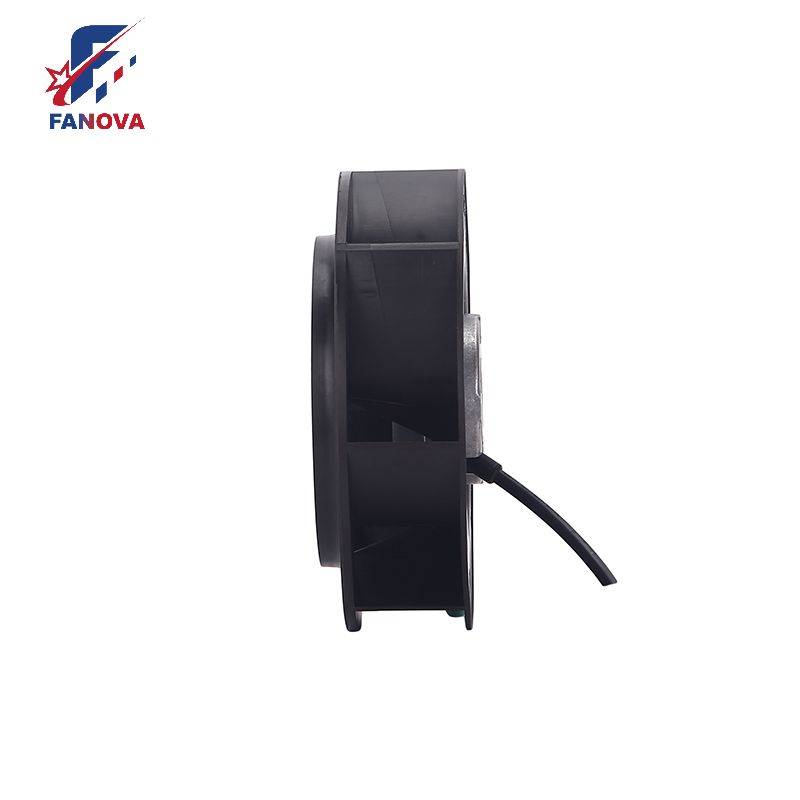 24V DC 86W 175mm High Pressure Backward Centrifugal Fan for Precise Air ...